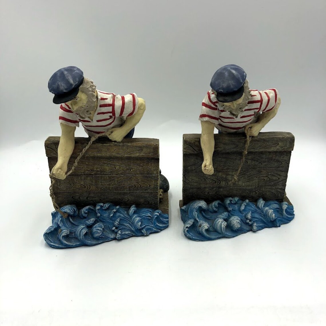 Beachcombers Nautical Seamen Figurine Set of 2 Beachcombers | Etsy