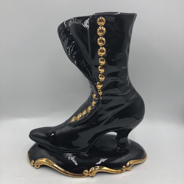 Ceramic Victorian Boot - Etsy