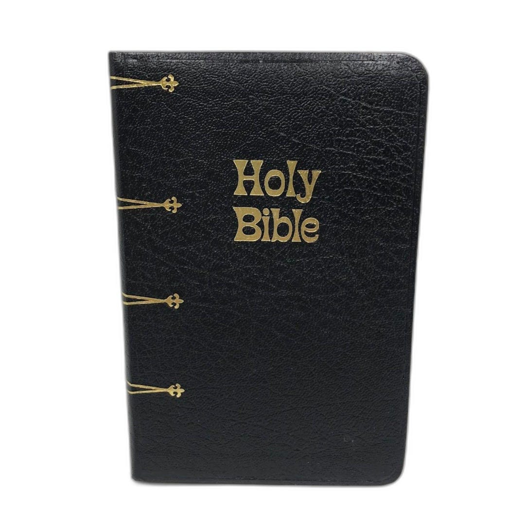 Vintage MCM 1971 Nelson Miniature Catholic Gift Bible New American ...