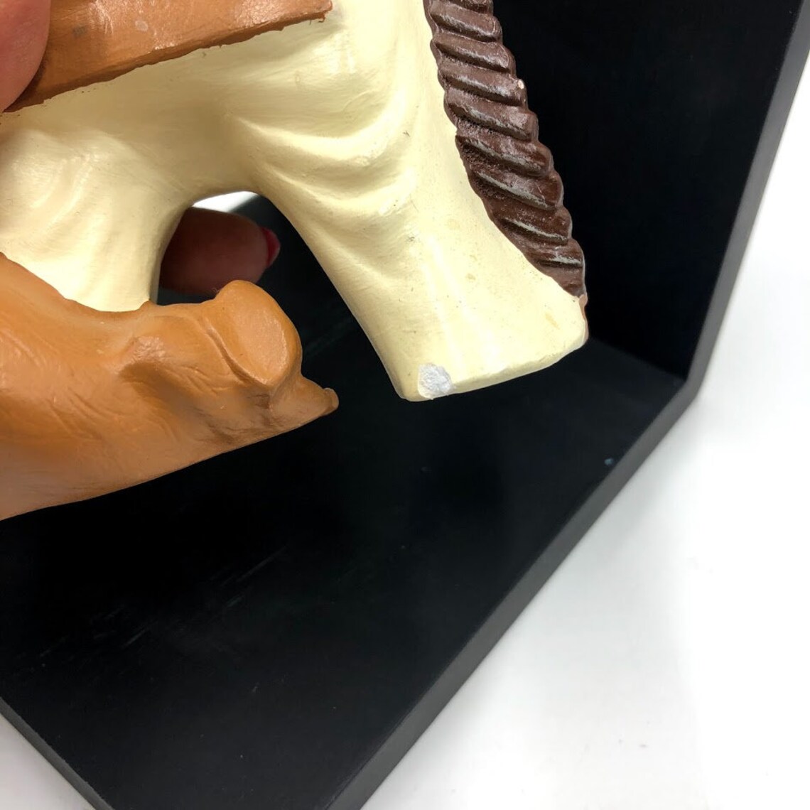 Vintage Byron Molds Native American Girl With Dog Ceramic - Etsy