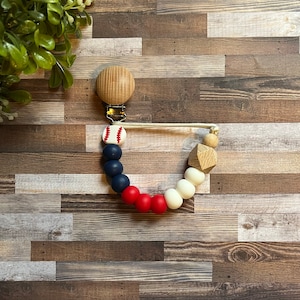 Atlanta Braves Toy Collection - Pacifier Clip - Rattle - Braves Baby ...