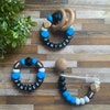 Dallas Cowboys Toy Collection Pacifier Clip Rattle Toy Go Cowboys Baby ...