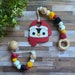 Dallas Cowboys Toy Collection Pacifier Clip Rattle Toy Go Cowboys Baby ...