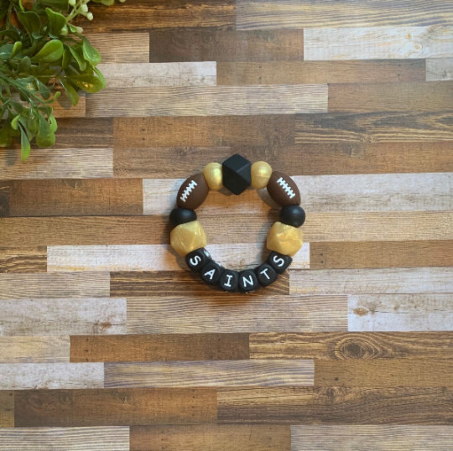 New Orleans Saints Toy Collection Pacifier Clip Loop - Etsy