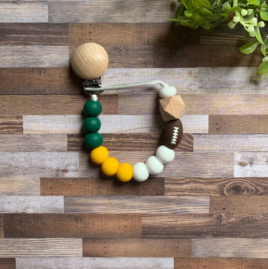 Green Bay Packers Toy Collection - Pacifier Clip - Rattle - Go Pack Go ...
