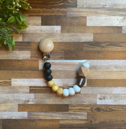 New Orleans Saints Toy Collection Pacifier Clip Loop - Etsy