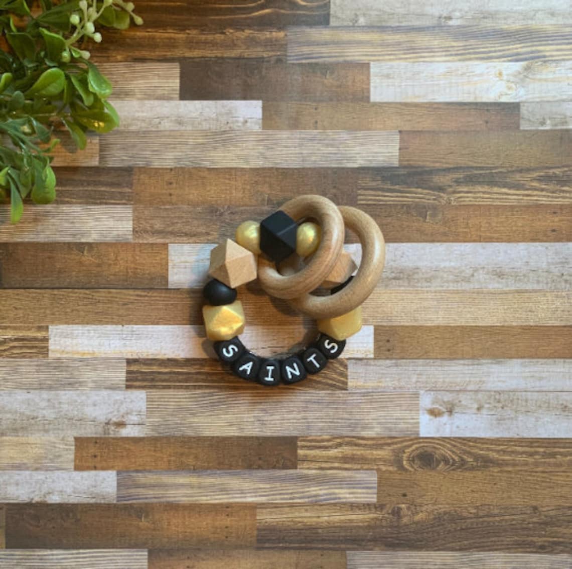 New Orleans Saints Toy Collection Pacifier Clip Loop - Etsy
