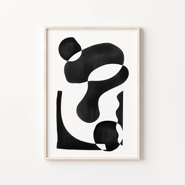 Abstract Art Poster - Etsy