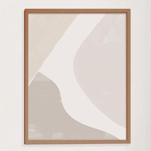 Abstract Neutral Art Print Beige Abstract Wall Art Modern - Etsy