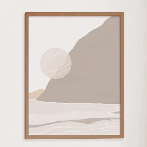 Neutral Art Print Abstract Landscape Wall Art Modern Wall - Etsy