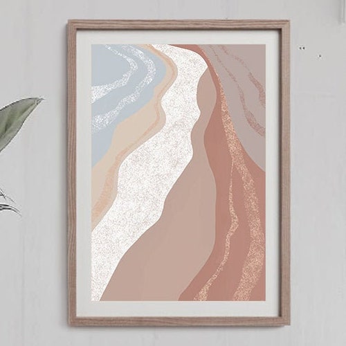 Abstract Beach Print Abstract Beach Wall Art Minimalist - Etsy
