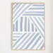 Baby Blue Print Blue Stripe Art Print Digital Wall Art - Etsy