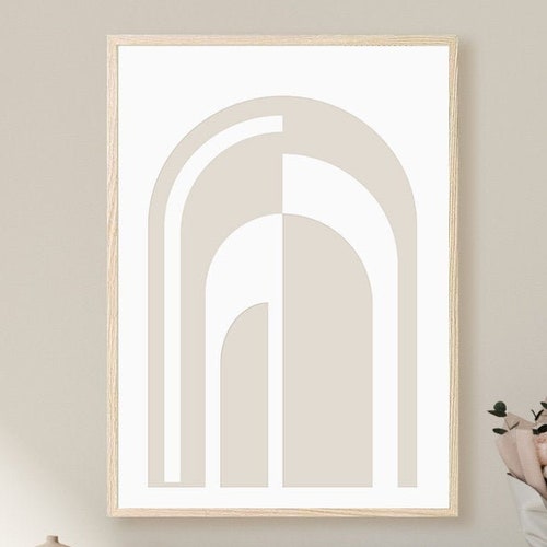 Large Wall Art Minimalist Line Art Large Size Art Print | Etsy