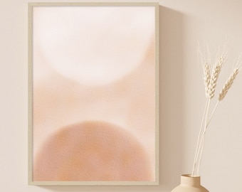 Free Form Abstract Art, Digital Print, Neutral Wall Art, Boho Decor ...