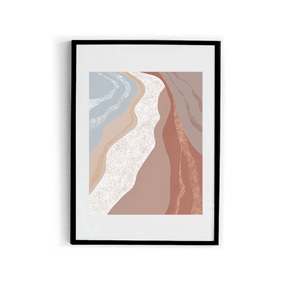 Abstract Beach Print Abstract Beach Wall Art Minimalist - Etsy