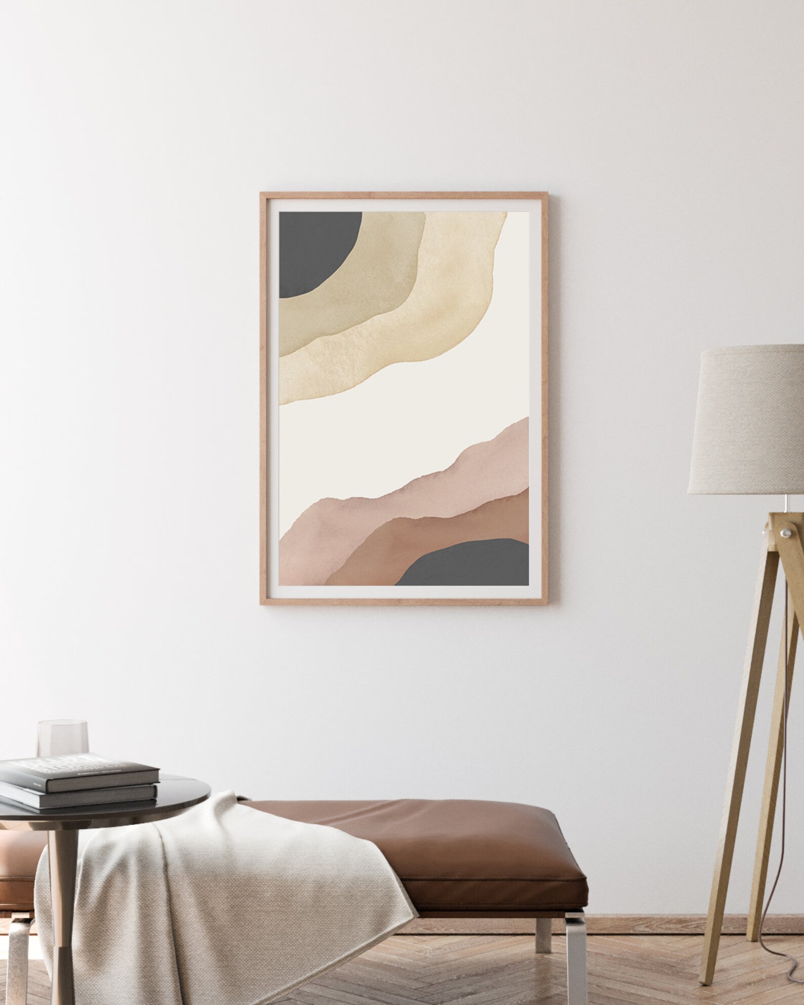 Abstract Tree Rings Art Print Large Abstract Art Print | Etsy