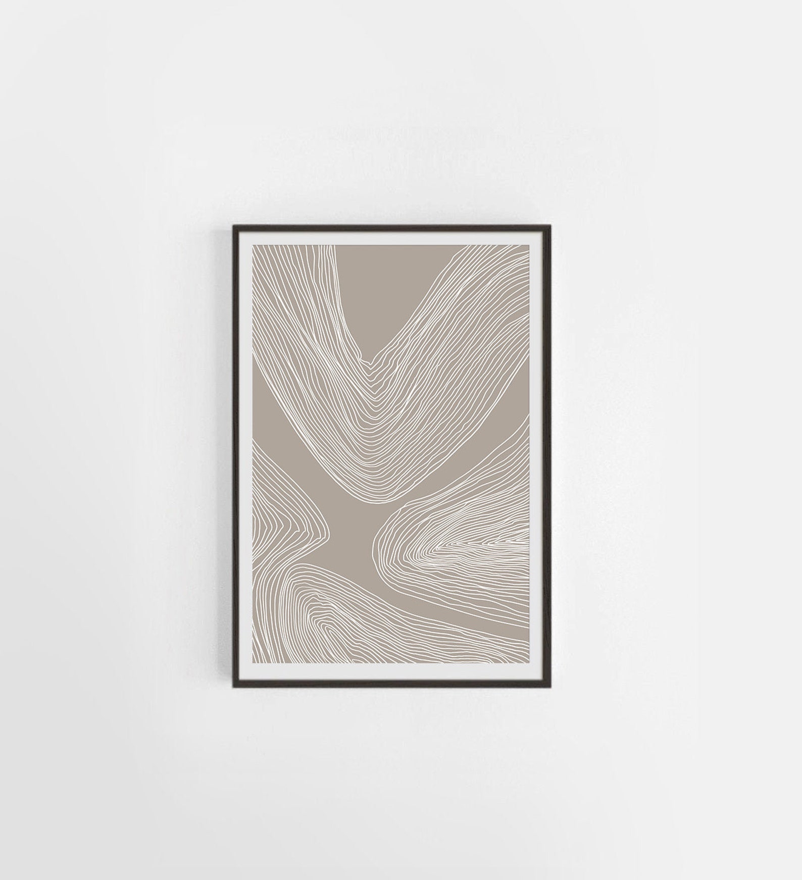 Line Art Print Digital Prints Modern Abstract Art Large - Etsy