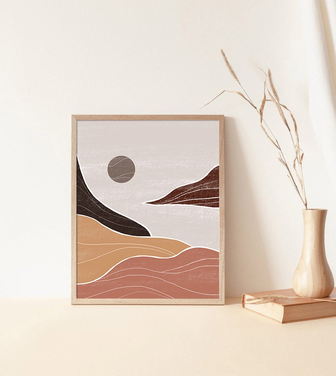 Abstract Sunrise Print Sun Painting Abstract Art Print - Etsy