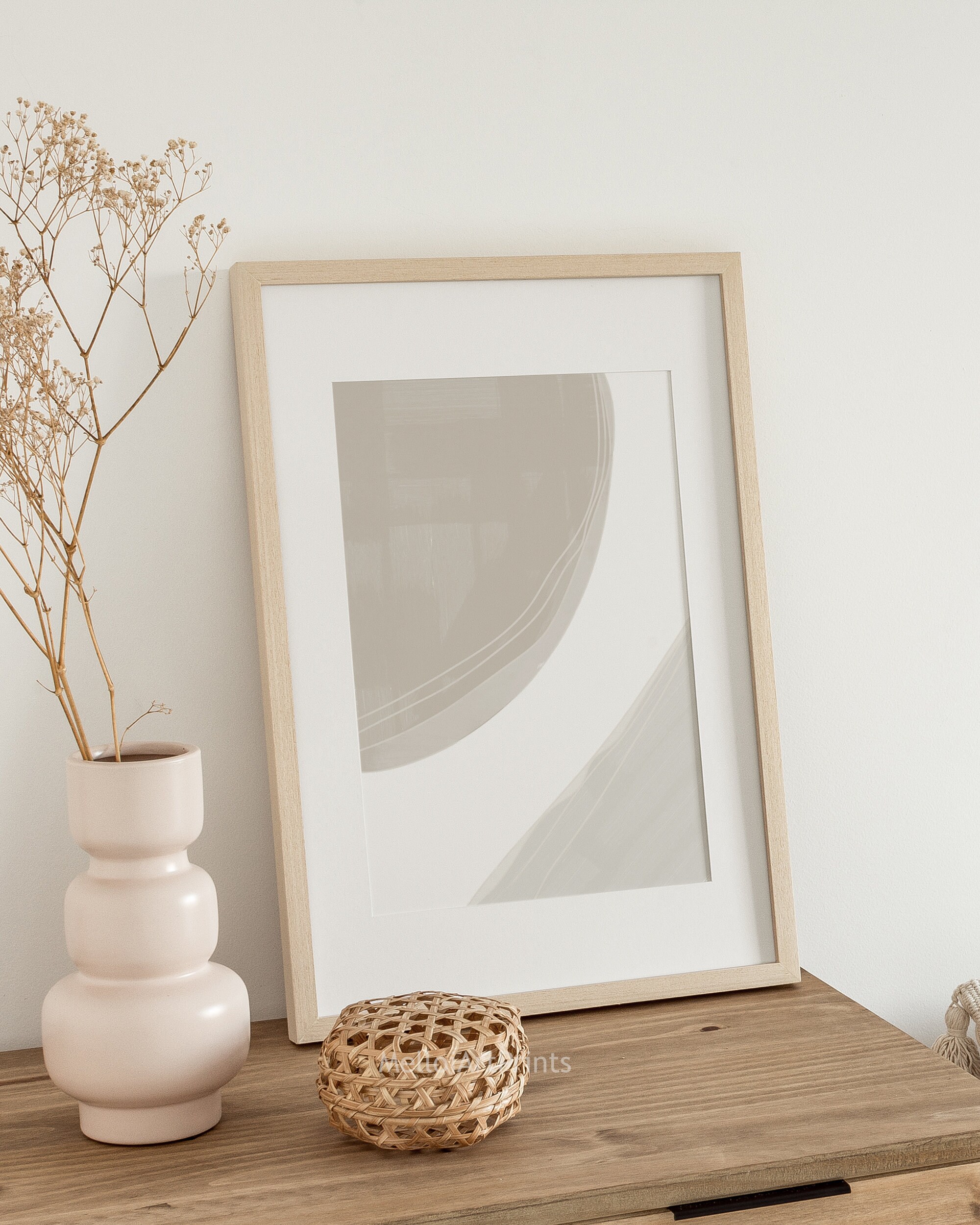 Beige White Art Set, Set of 4 Prints, Gallery Wall Set, Minimalist ...