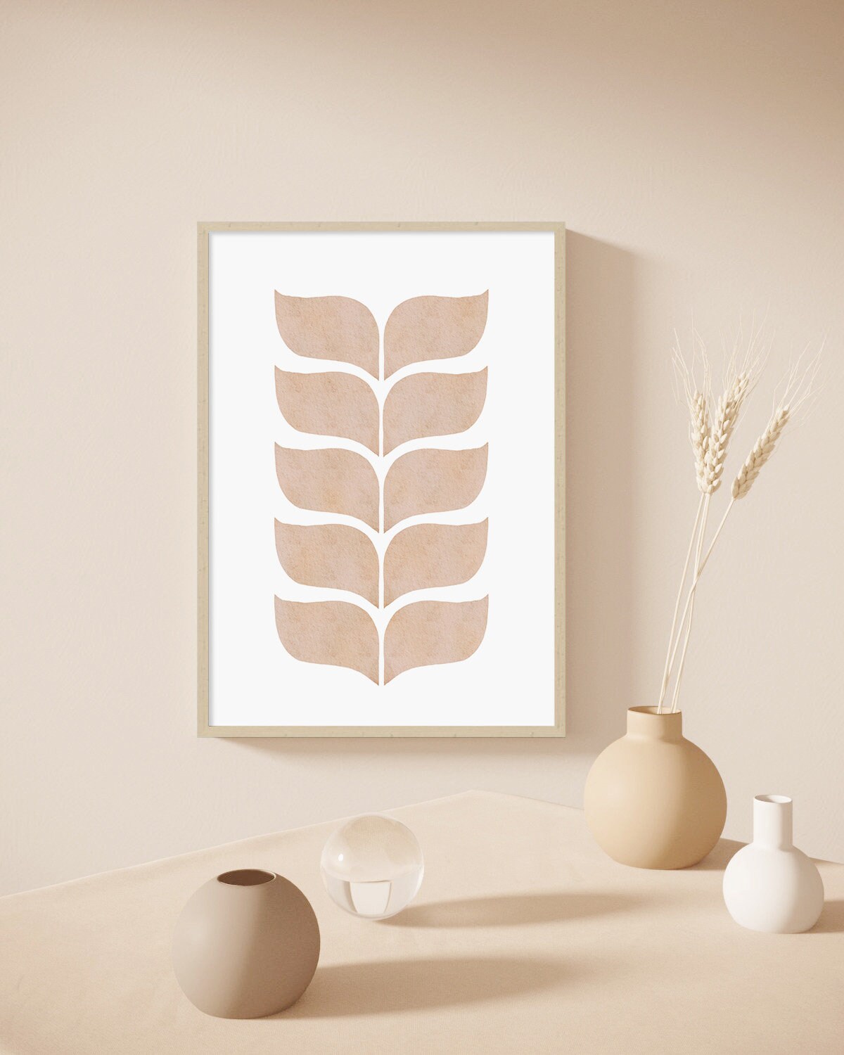 Set of 5 Prints Watercolor Art Gallery Wall Art Boho Decor | Etsy