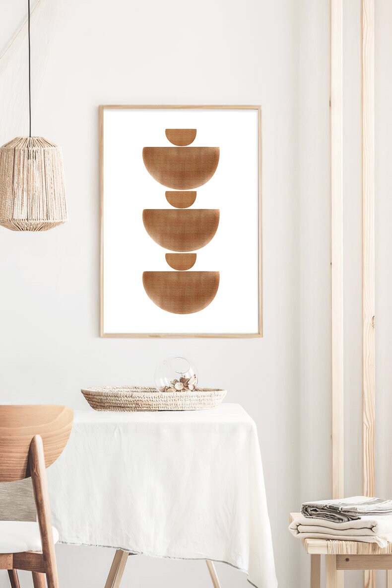 Geometric Printable Wall Art Abstract Art PrintDigital | Etsy