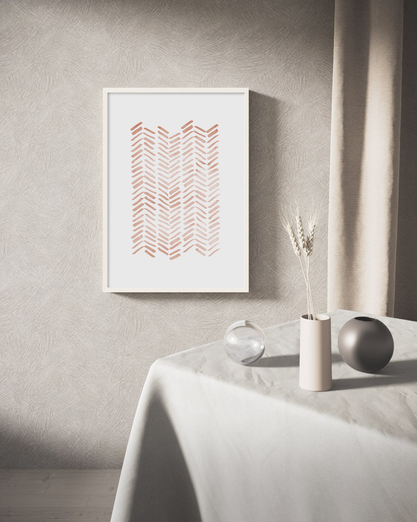 Minimal Room Print Line Art Decor Abstract Poster | Etsy