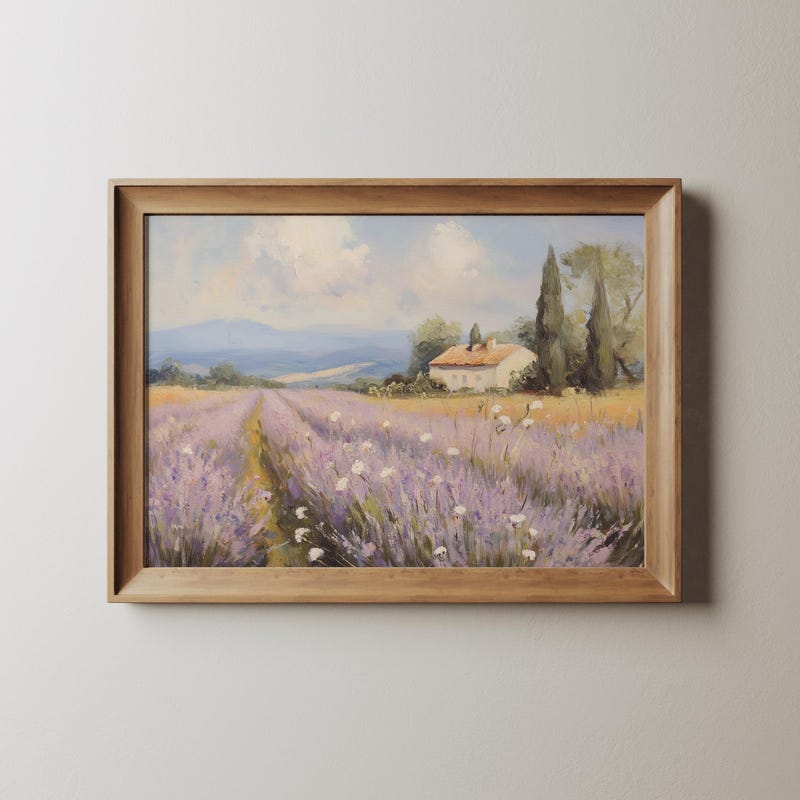 Lavender Fields - Etsy