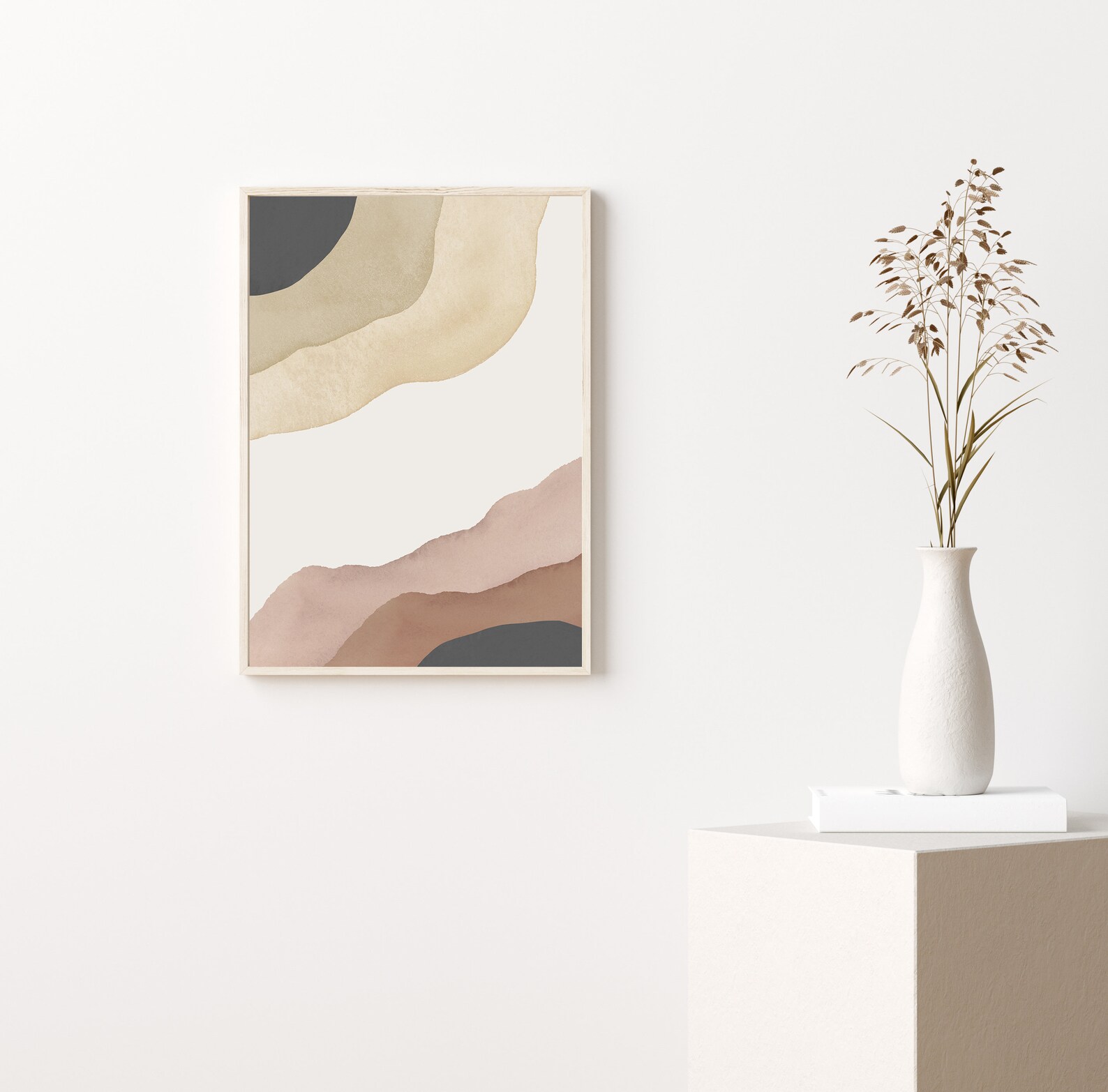 Abstract Tree Rings Art Print Large Abstract Art Print - Etsy