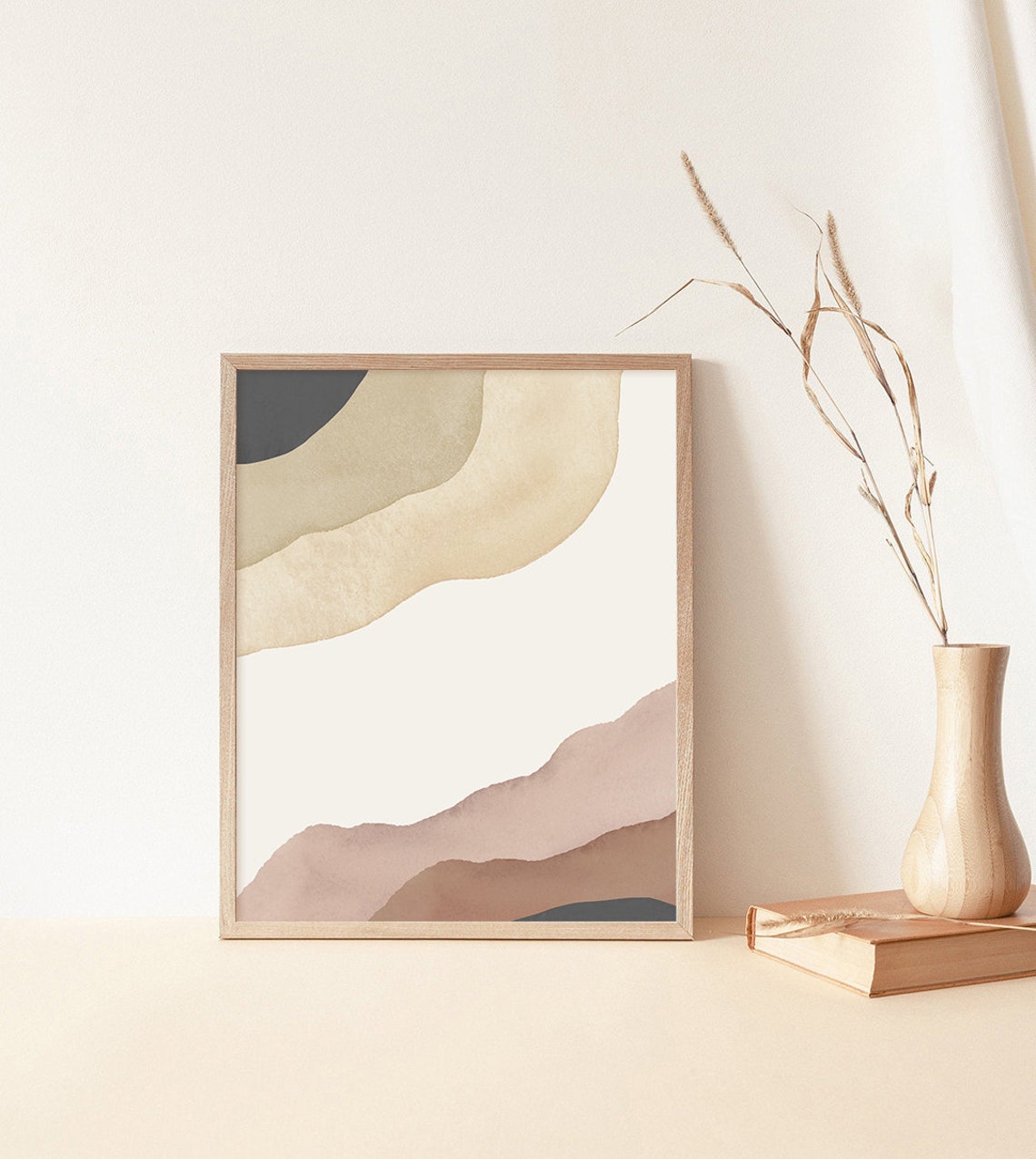 Abstract Tree Rings Art Print Large Abstract Art Print - Etsy