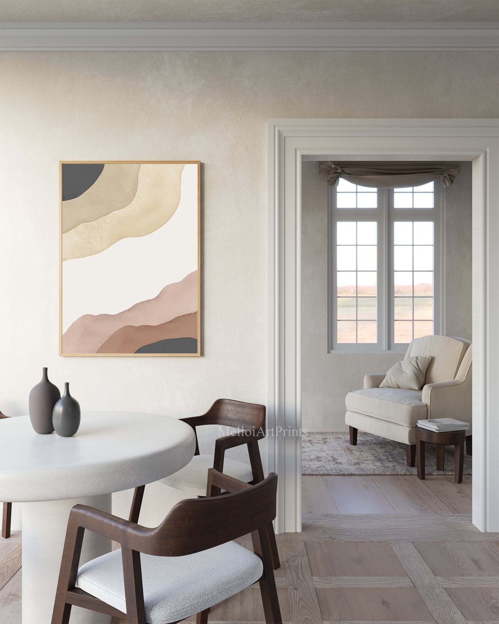 Abstract Tree Rings Art Print Large Abstract Art Print - Etsy