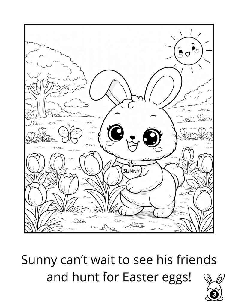 Easter Coloring Book Bundle | Kids' Activity Pack (digital Download) - Etsy