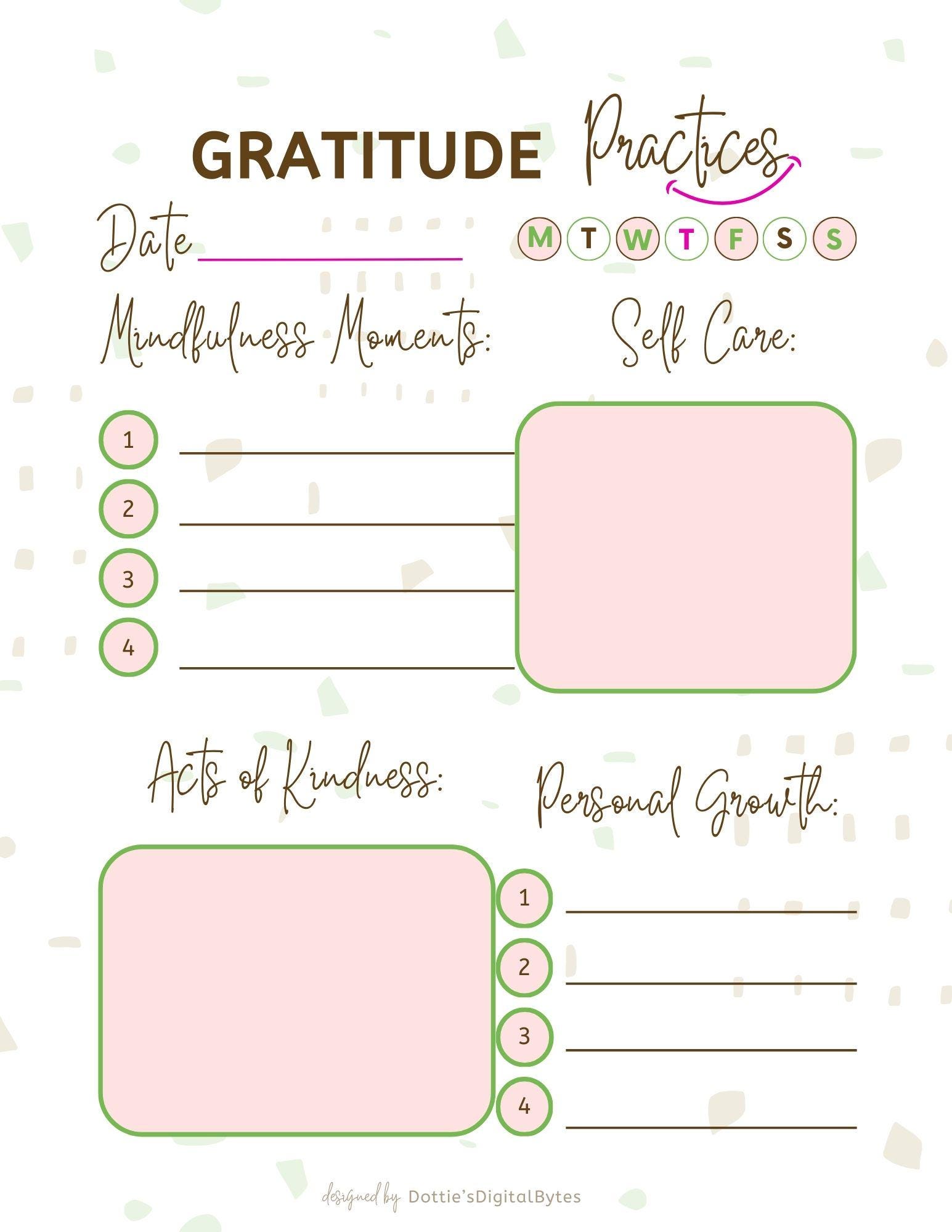Customizable Gratitude Journal! Embrace Gratitude, Gratefulness & Grit ...