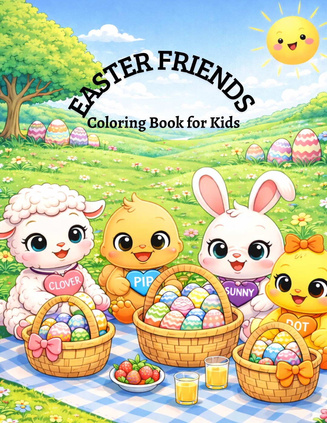 Easter Coloring Book Bundle, Kids' Activity Pack (digital Download) - Etsy