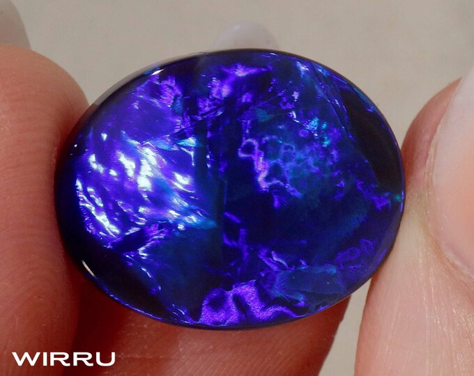 Large Black Opal 10.99ct, Natural Solid Australian Black Opal, October ...