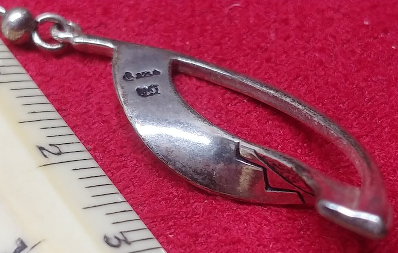 VINTAGE RODERICK TENORIO 925 Sterling Silver Earrings - Etsy