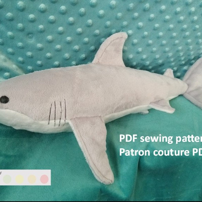 Shark Plush - Etsy
