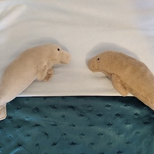 PDF Pattern Manatee April the Plush Manatee Sewing Pattern - Etsy