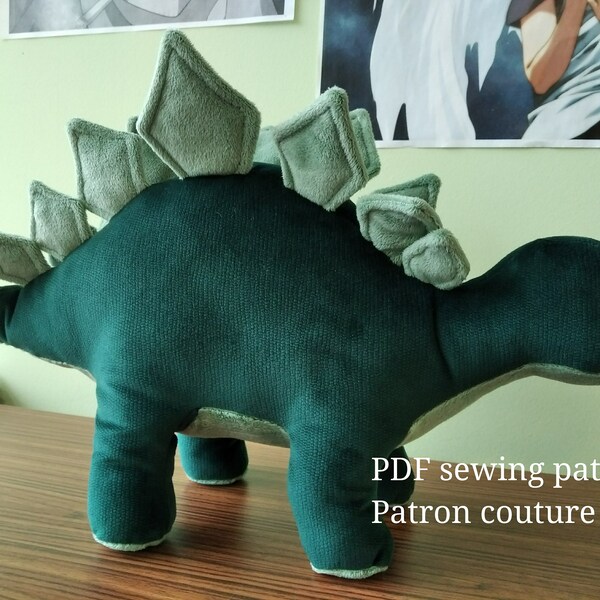 Plush Dinosaur - Etsy