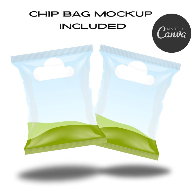 Custom Chip Bag Template | Editable Canva Party Favor Design | DIY ...