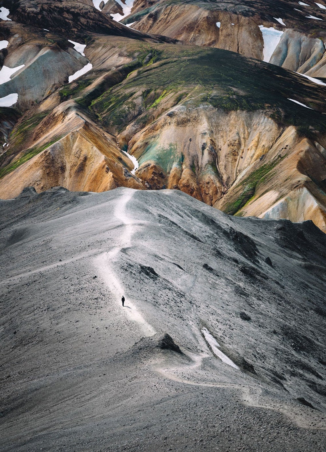 Minimalist Scandinavian Mountain Art Print Nature | Etsy