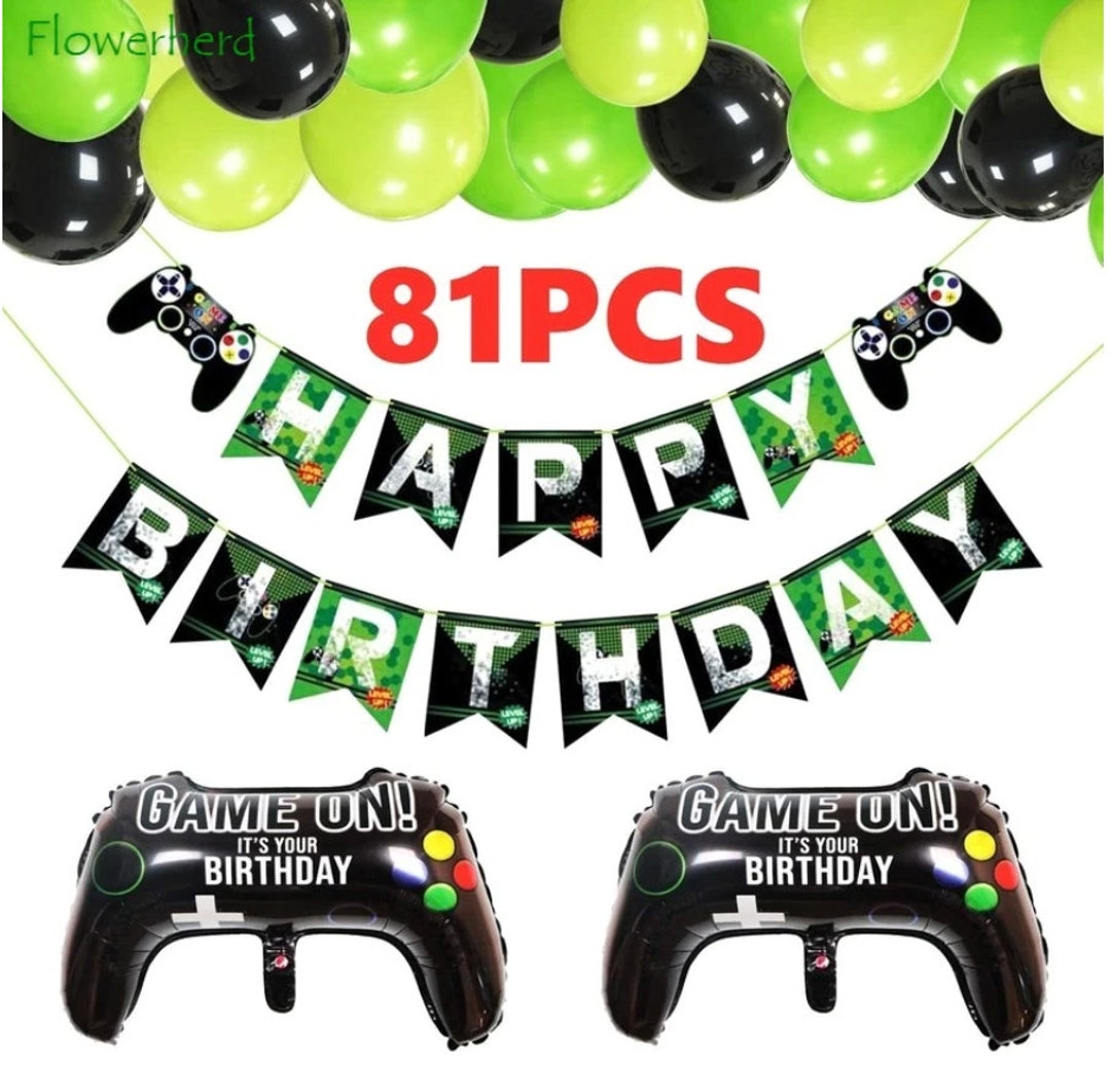 Gamer Birthday Theme Bundle - Etsy