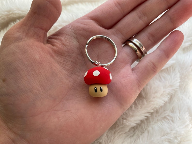 Super Mario Keychain Set Mario Gifts Mario Keychain - Etsy