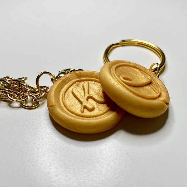 Wax Seal Keychain - Etsy