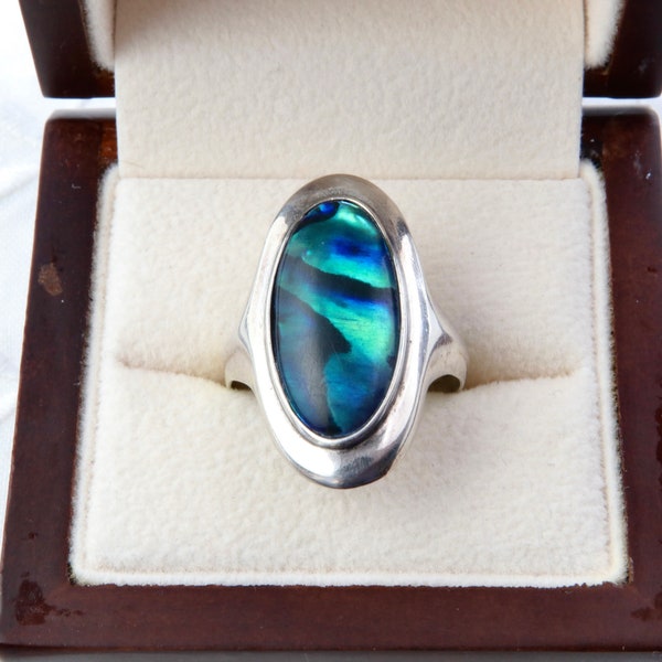 Abalone Ring - Etsy