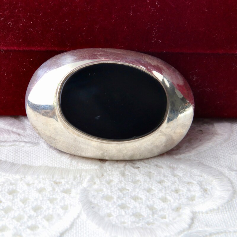 Small Silver Brooch - Etsy