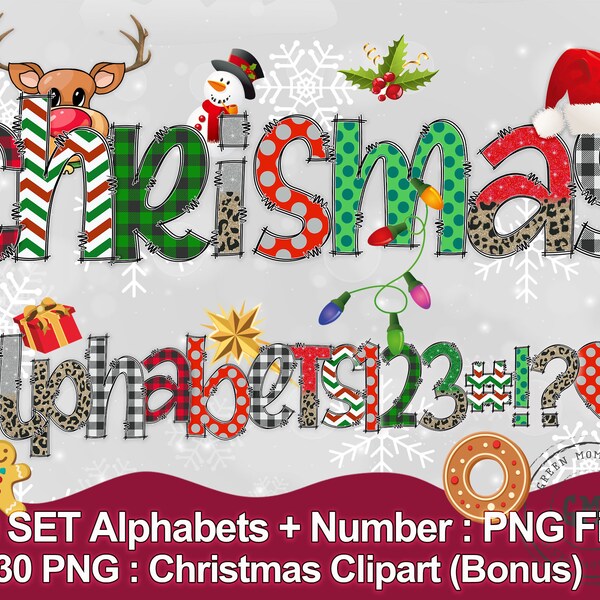 Christmas Doodle - Etsy