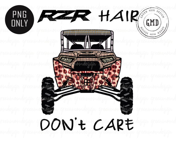 RZR Hair Don't Care SXS Png Sublimation Design Graphic - Etsy
