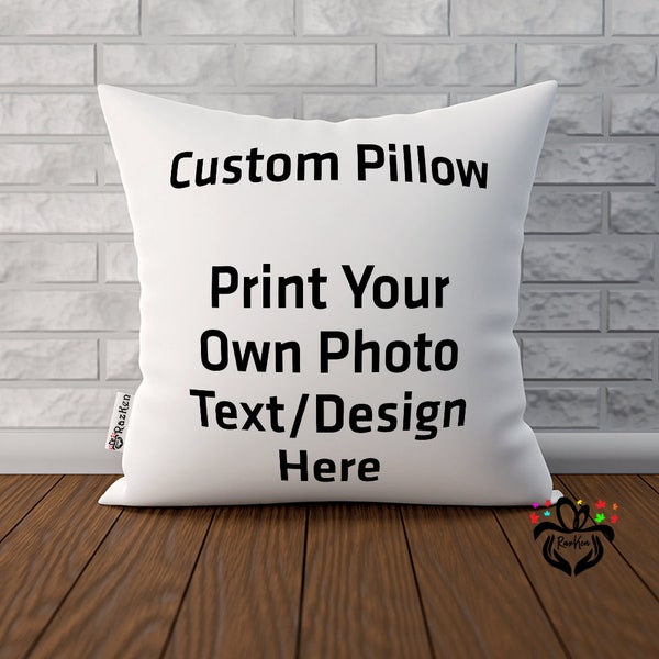 Text Pillow - Etsy
