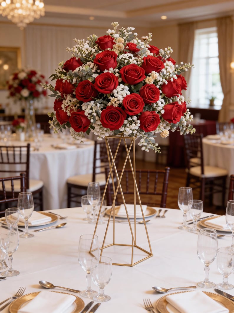 White Rose Larkspur Eucalyptus Flower Ball,wedding Aisle Decor - Etsy UK