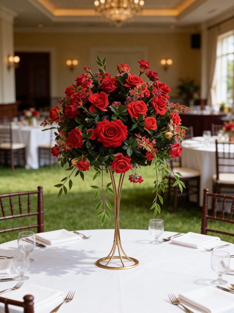 White Rose Larkspur Eucalyptus Flower Ball,wedding Aisle Decor - Etsy UK